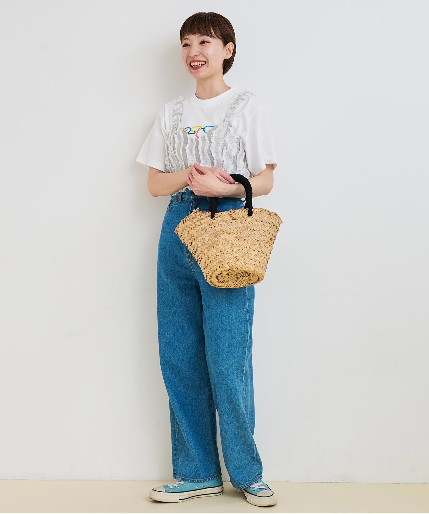 AMBIDEX Store ○ANT print Tシャツ(F シロ): l'atelier du savon AMBIDEX Store ○ANT print Tシャツ(F シロ): l'atelier du savon